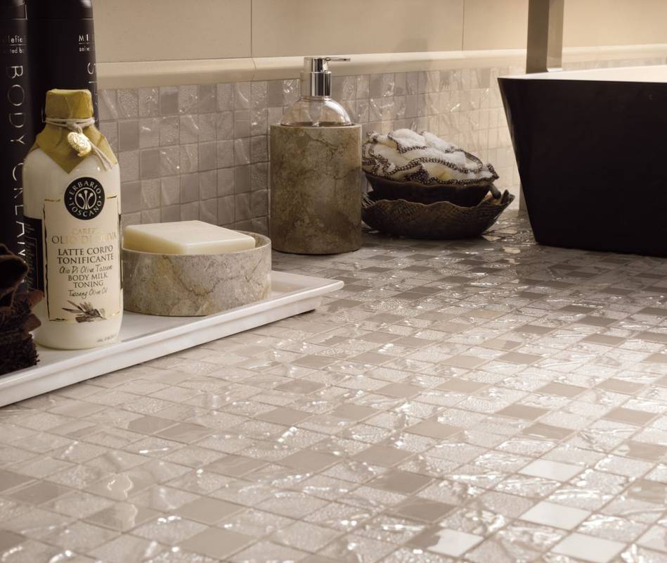 Mosaic tiles for bathrooms and kitchens Four Seasons | Supergres