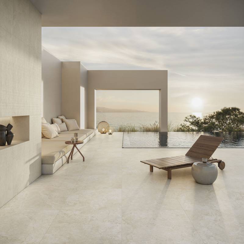 Stone effect tiles for indoor and outdoor use Kave | Supergres