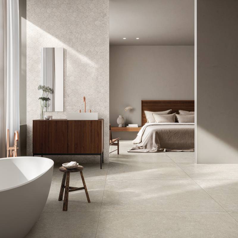 Stone Effect Porcelain Tiles Kalkarea | Supergres