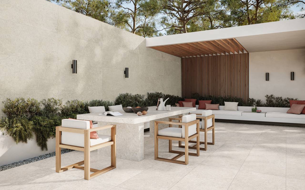 Stone Effect Porcelain Tiles Kalkarea | Supergres