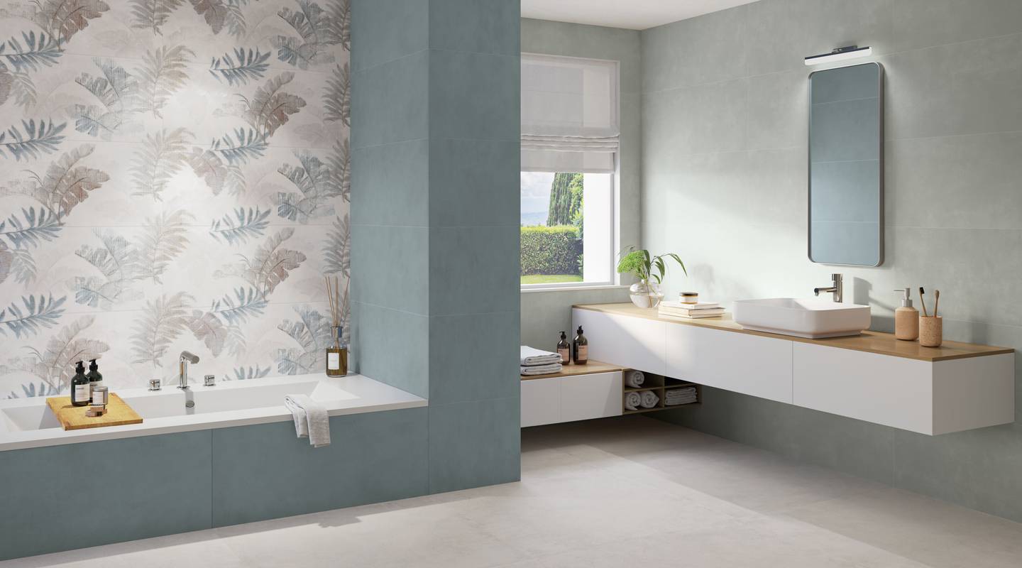 Modern bathroom tiles Your Match Palette N°2 | Supergres