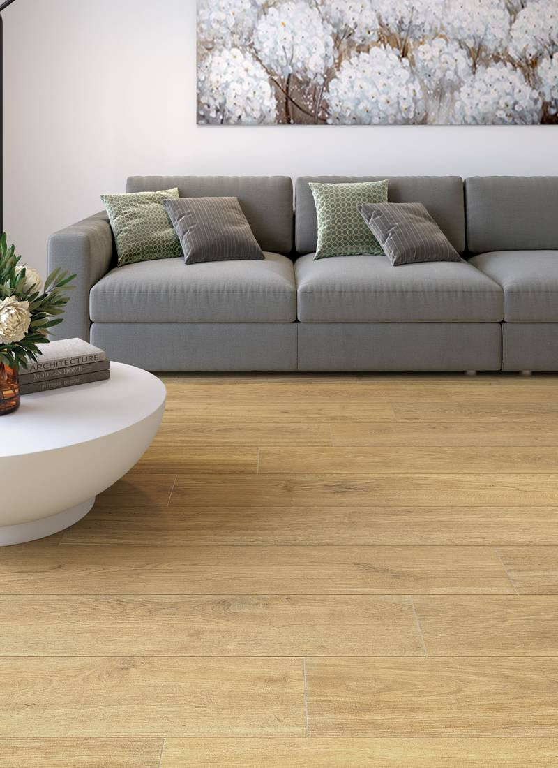Pavimenti effetto legno rovere in gres Freedhome | Supergres