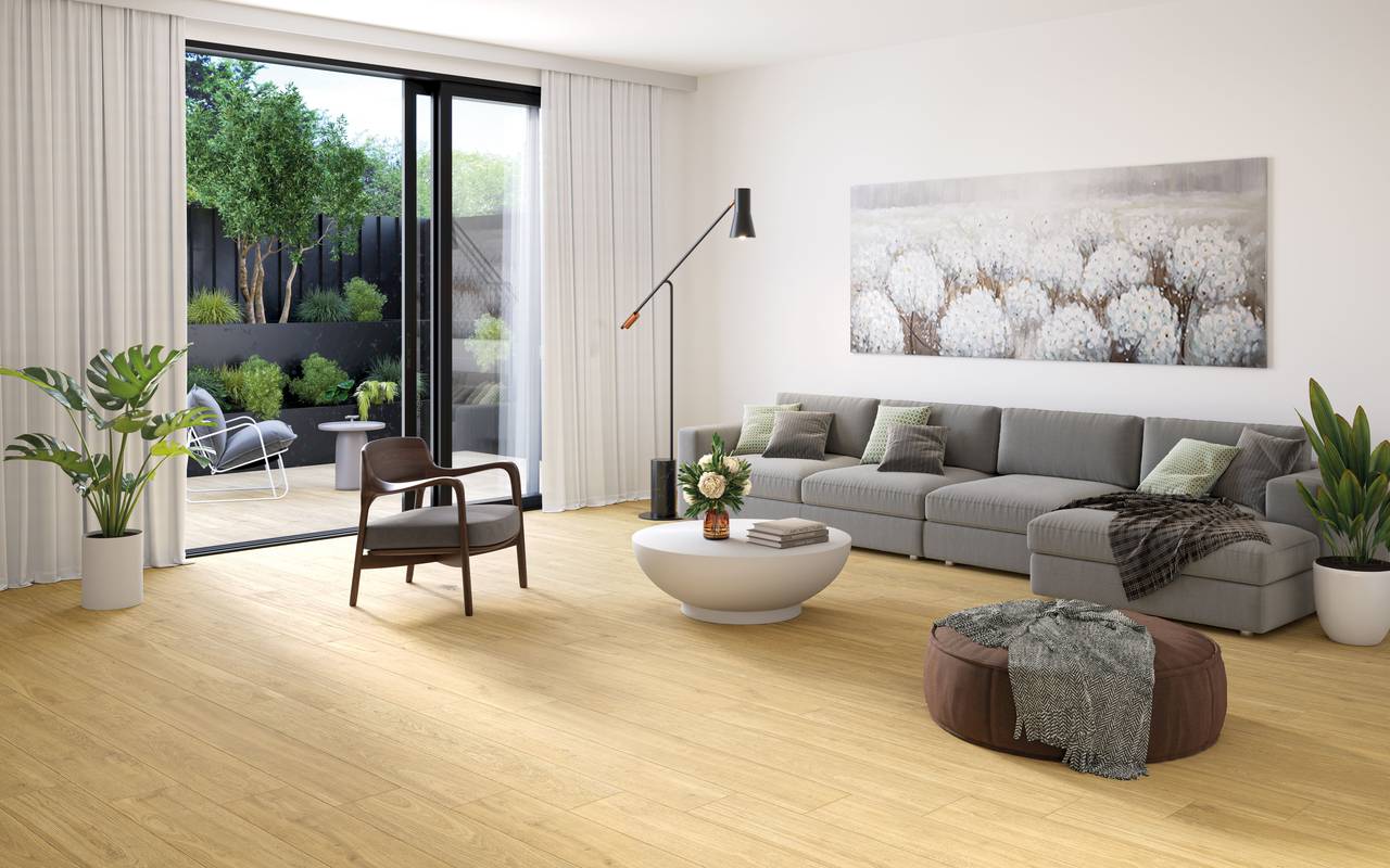 Pavimenti effetto legno rovere in gres Freedhome | Supergres