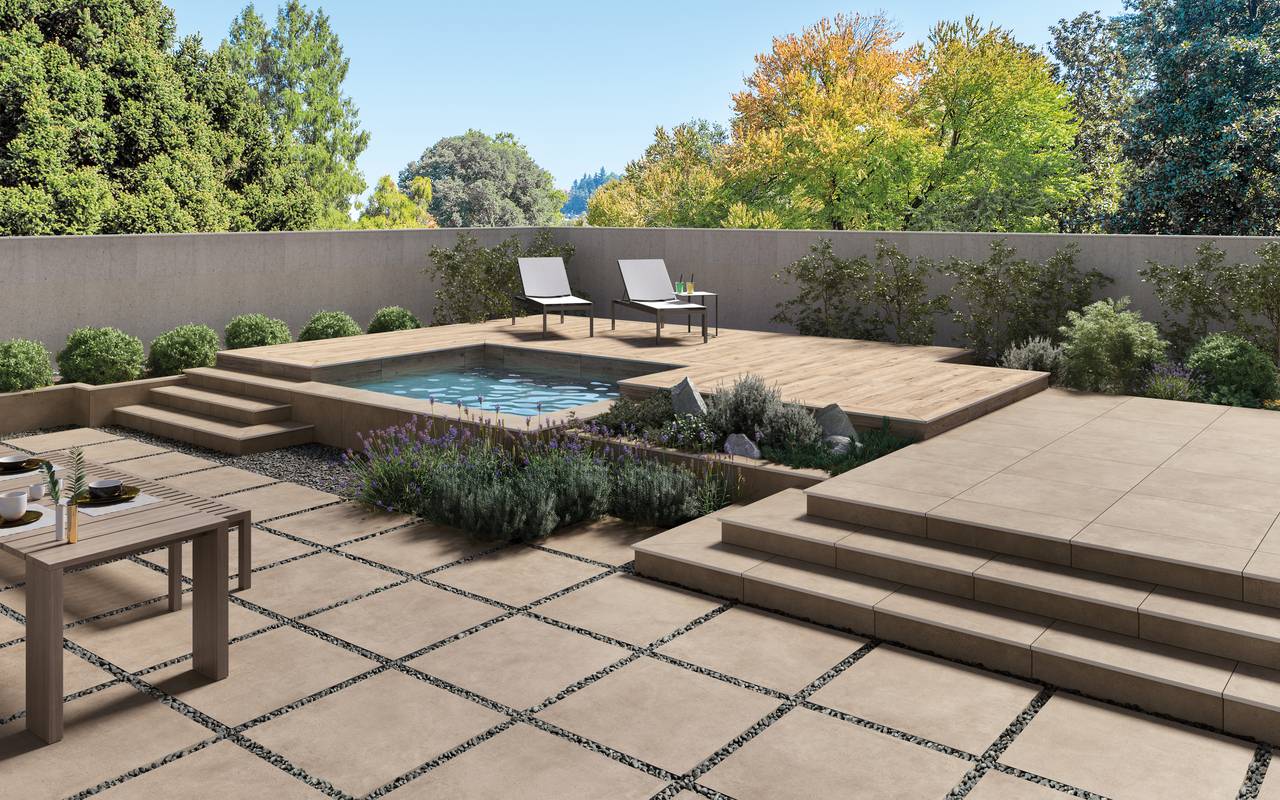 Concrete Effect Porcelain Stoneware YourMatch | Supergres